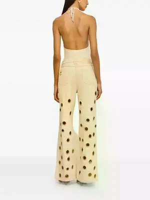 Cult Gaia Jaiden Eyelet Jeans