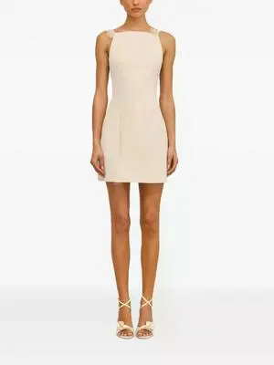 Cult Gaia Floral Embellished Mini Dress
