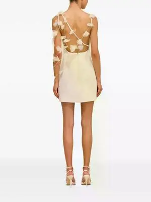 Cult Gaia Floral Embellished Mini Dress