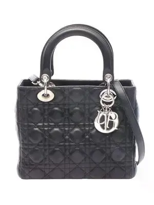 Dior Lambskin Cannage Lady Satchel