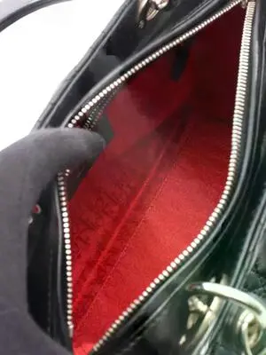 Dior Lambskin Cannage Lady Satchel