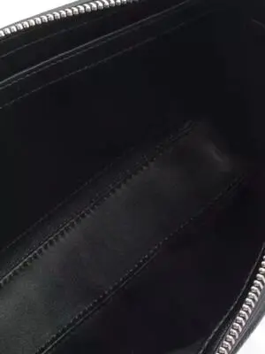 Celine Medium Triomphe Embossed Leather Messenger Bag