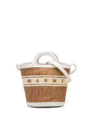 Marni Small Tropicalia Bag Satchel - Brown