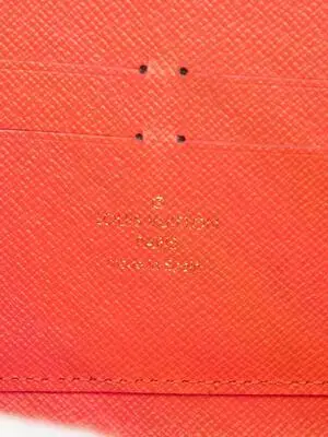 LOUIS VUITTON 2015 Damier Ebene Evasion Illustre Zippy Wallet Long Wallets