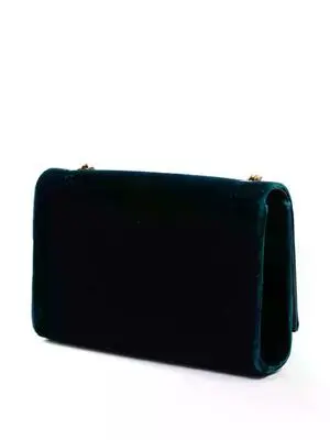 Saint Laurent Monogram Kate Tassel Crossbody Bag - Blue