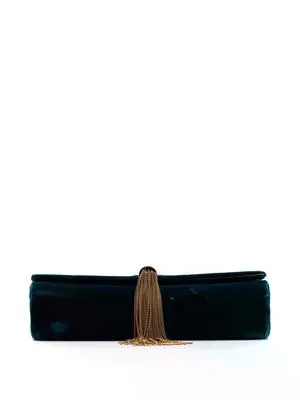 Saint Laurent Monogram Kate Tassel Crossbody Bag - Blue