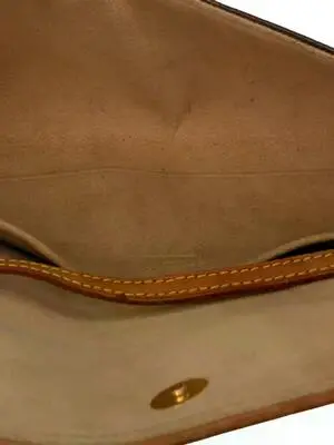 LOUIS VUITTON Monogram Pochette Twin Gm Crossbody Bag - Brown