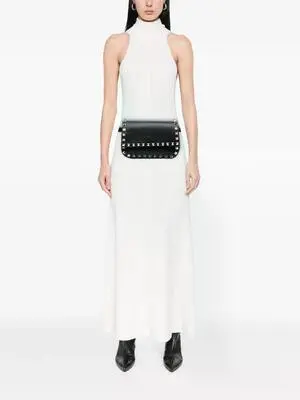 Valentino Garavani Leather Rockstud Belt Bag