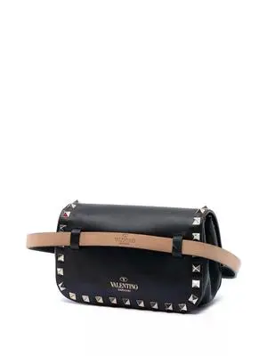 Valentino Garavani Leather Rockstud Belt Bag