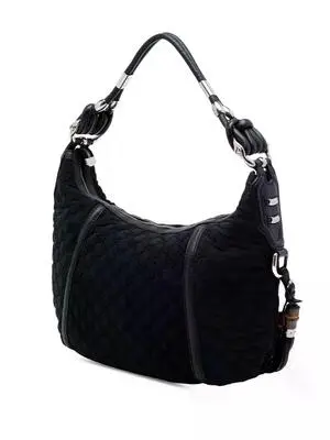 Gucci Neoprene Techno Horsebit Hobo Bag