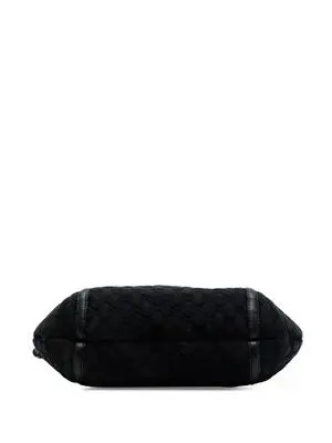 Gucci Neoprene Techno Horsebit Hobo Bag