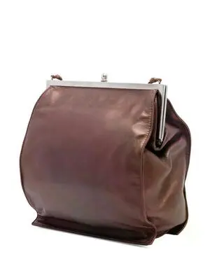 Prada Metallic Nappa Frame Crossbody Bag
