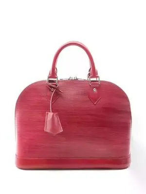 LOUIS VUITTON Epi Alma Pm Handbag - Pink