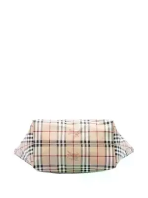 Burberry Haymarket Check Coated Canvas Salisbury Tote Bag