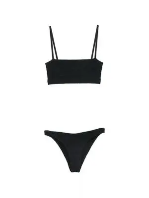 Hunza G Crinkled Bikini - Black