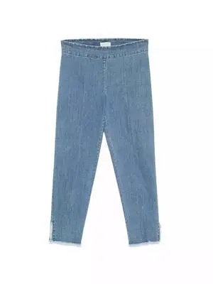 Avenue Montaigne Peggy Cropped Jeans - Blue