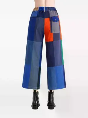 SILLAGE Patchwork Palazzo Pants