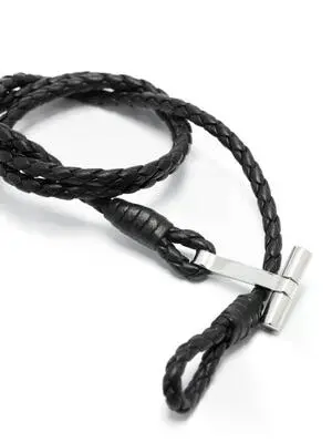 TOM FORD Braided T-bar Bracelet