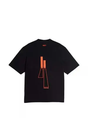 CIARAN X Parallelle Logo Print T-shirt - Black
