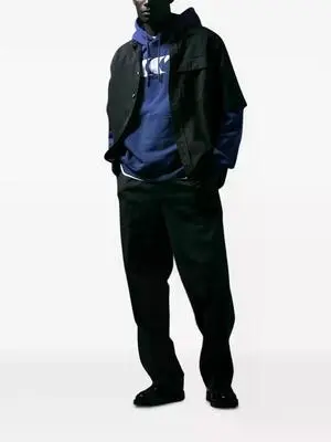 CIARAN Cc1 Logo-print Hoodie
