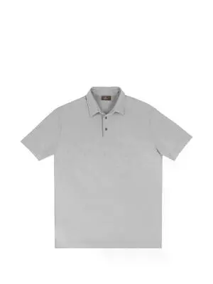 SLOWEAR Short-sleeve Polo Shirt - Grey