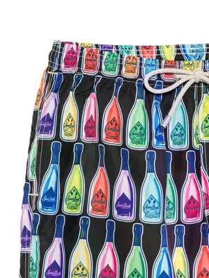 MC2 SAINT BARTH Bottle Print Swim Shorts