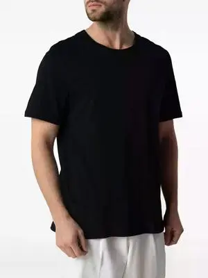 Majestic Filatures Raw-edge Short-sleeved T-shirt