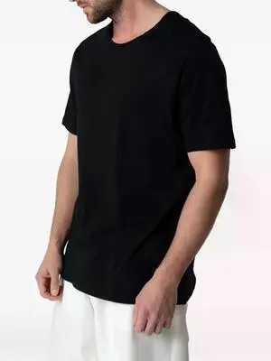 Majestic Filatures Raw-edge Short-sleeved T-shirt