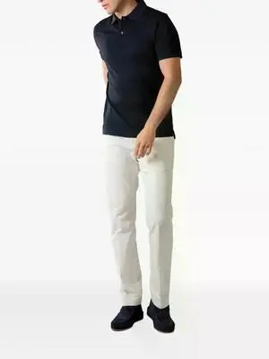 AURELIEN Pique-knit Short-sleeve Polo Shirt