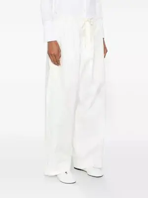 HED MAYNER Drawstring Waist Wide Leg Trousers