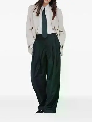 DRYKORN Elicit Pleated Wide-leg Trousers