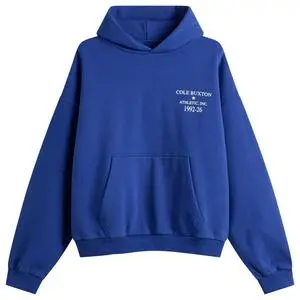 COLE BUXTON Athletic Inc. Printed Fleece Hoodie - Blue