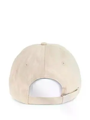 SAMSOE SAMSOE Saaddie Logo-embroidered Cap - Neutrals