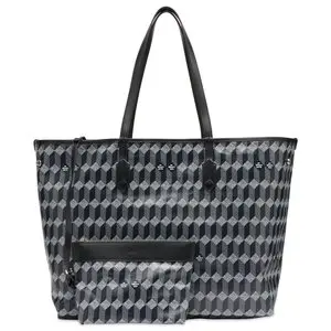 AU DEPART Tote No.55 Reversible Tote Bag With Monogram And Detachable Pouch