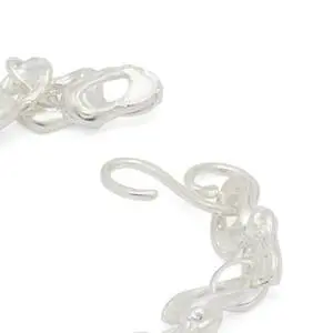 SIMUERO Eslabon Bracelet In Recycled Sterling