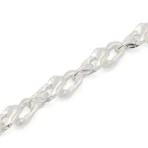 SIMUERO Eslabon Bracelet In Recycled Sterling