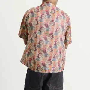 Visvim Crosby Jacquard Silk Short Sleeve Shirt