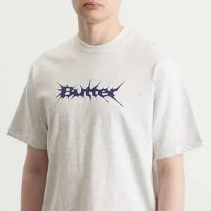 BUTTER GOODS Nail Logo T-shirt