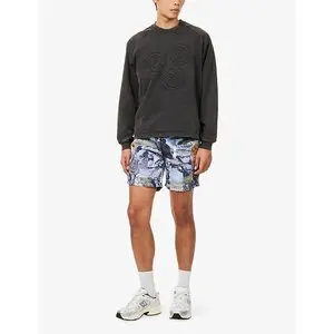 PELLADOR Graphic Print Swim Shorts