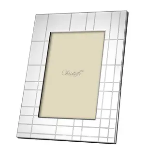 Christofle Graphik Photo Frame - Silver