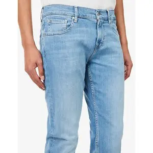 7 For All Mankind Standard Straight-leg Denim Jeans - Bind