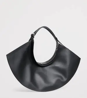 Issey Miyake Medium Leather Fin Bag