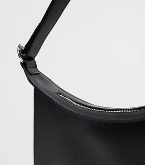 Issey Miyake Medium Leather Fin Bag