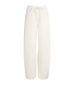 Citizens Of Humanity Brynn Drawstring Trousers - Ivory