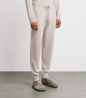 Derek Rose Cashmere Finley Sweatpants - Neutral