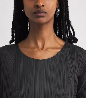Issey Miyake Mellow Pleats Midi Dress