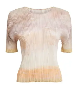 Issey Miyake Sea Bubble Short Sleeve Top