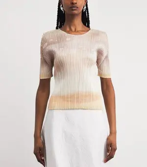 Issey Miyake Sea Bubble Short Sleeve Top