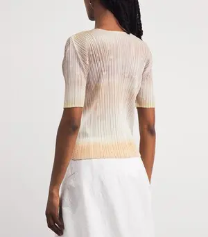 Issey Miyake Sea Bubble Short Sleeve Top