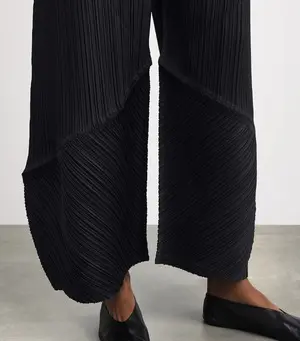 Issey Miyake Thicker Bottoms 2" Wide Leg Trousers